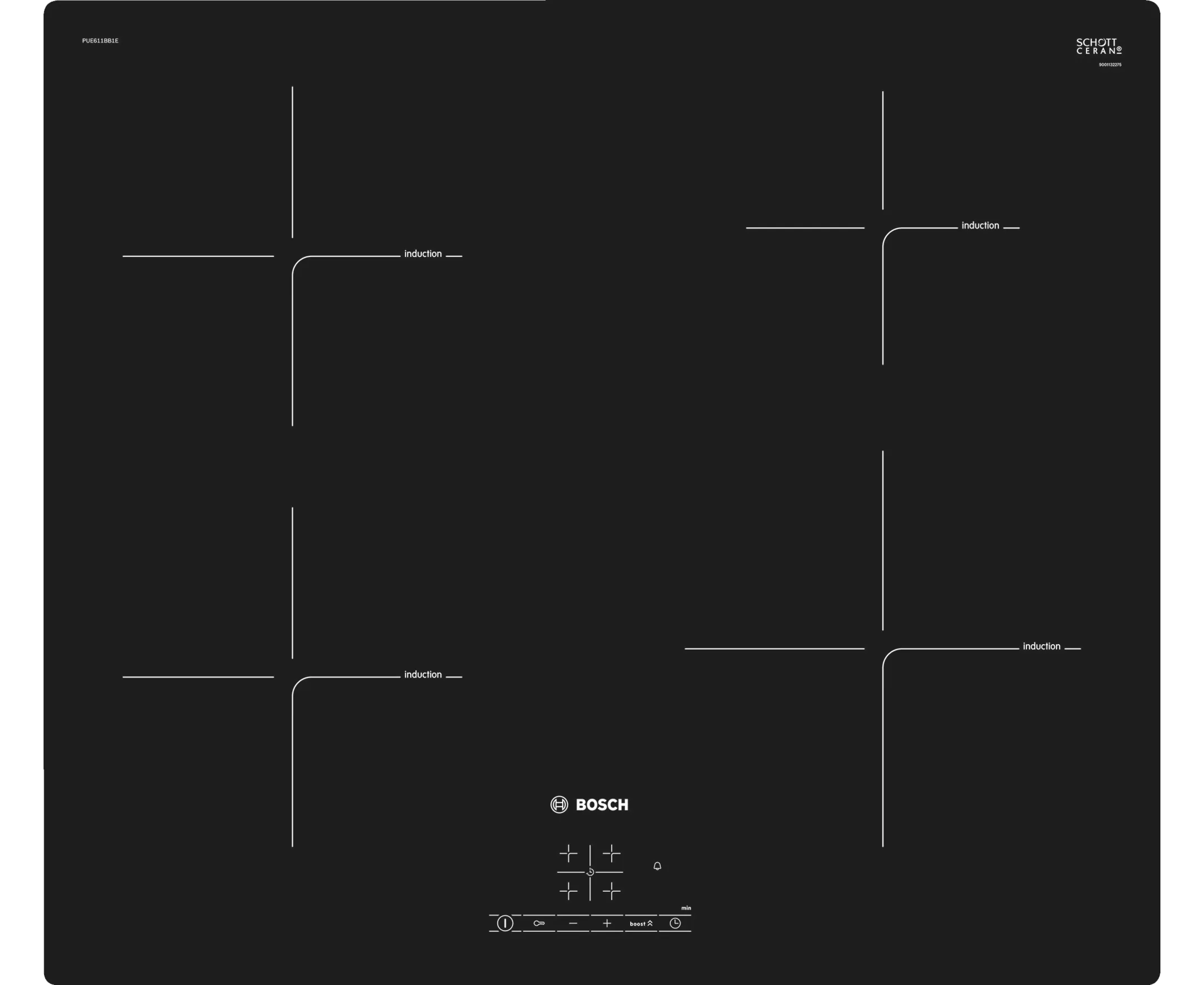 Գնել Ներկառուցվող սալօջախ BOSCH PUE611BB1E շահավետ գնով |HOMEMART.AM